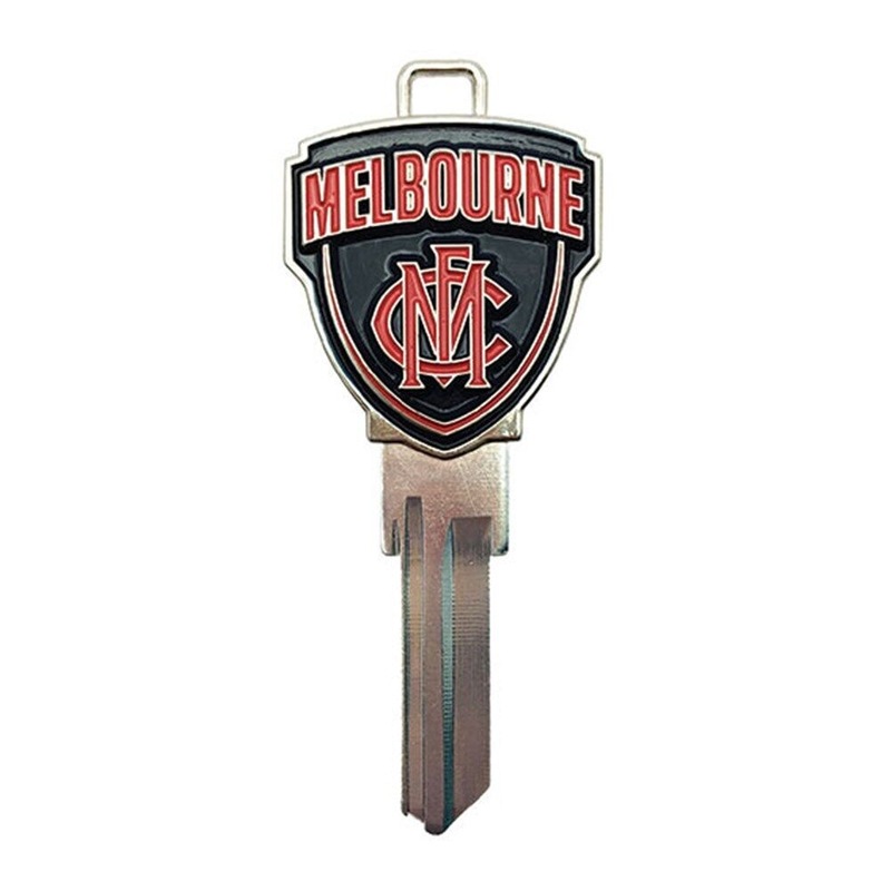 Buy AFL 3D House Key - Melbourne Demons - LW4 Blank Metal Badge Keys ...