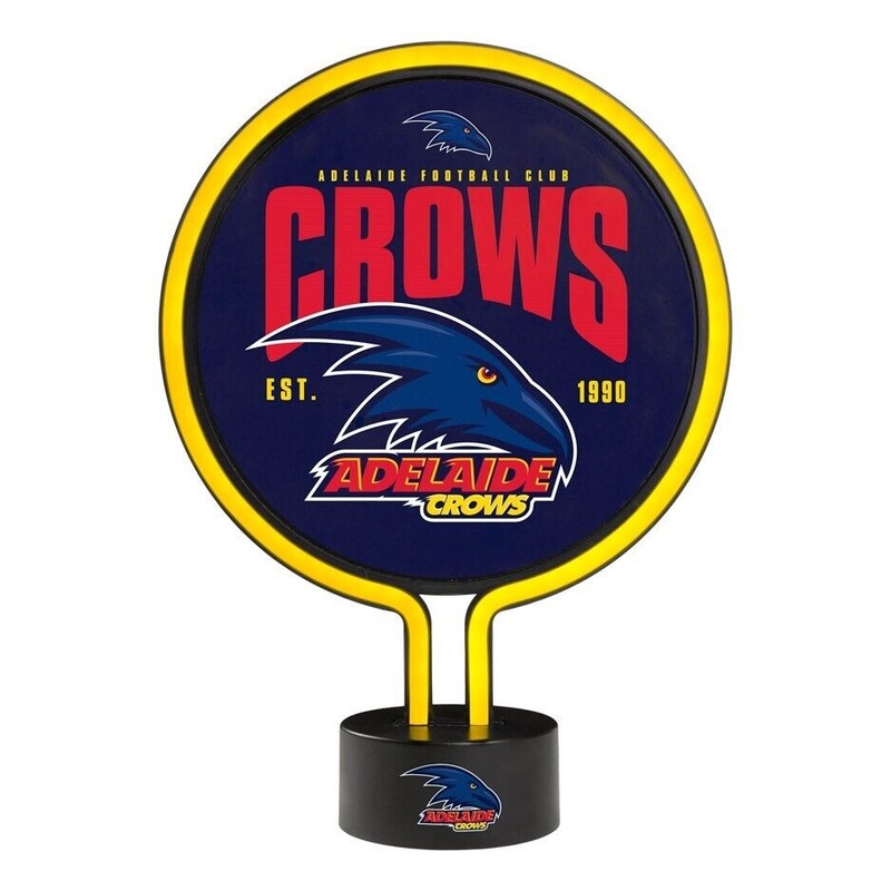 Buy AFL Neon Light - Adelaide Crows - 30 x 21.5 x 8.5cm - Team Logo ...