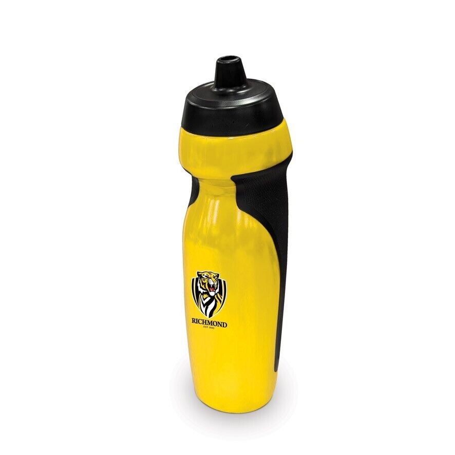 Buy AFL Sports Drink Bottle 640ml - Richmond Tigers - Rubber Grip ...