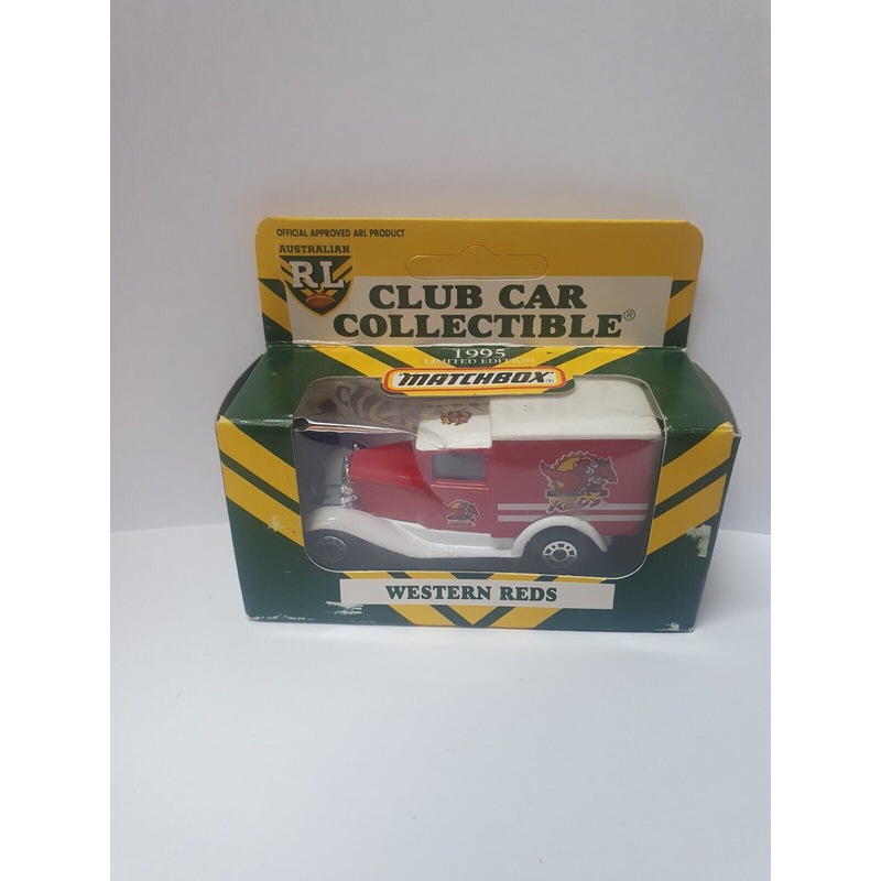 Buy NRL 1995 Collectors Edition Toy Car - Western Reds - Matchbox Car ...
