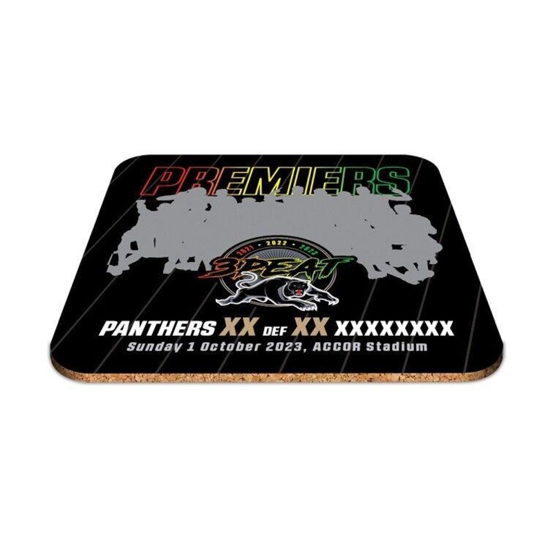 Buy NRL 2023 PREMIERS PHOTO DRINK COASTER - PENRITH PANTHERS - MyDeal