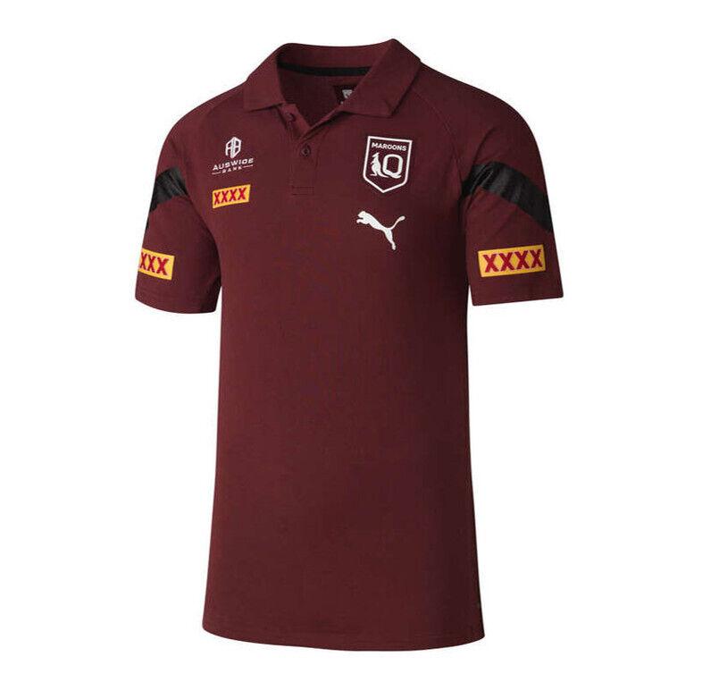 Buy NRL 2023 Team Polo - Queensland Maroons - Mens - Adult - QLD ...