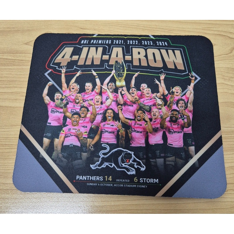 Buy NRL 2024 PREMIERS MOUSE PAD MAT - PENRITH PANTHERS - PH1 - MyDeal