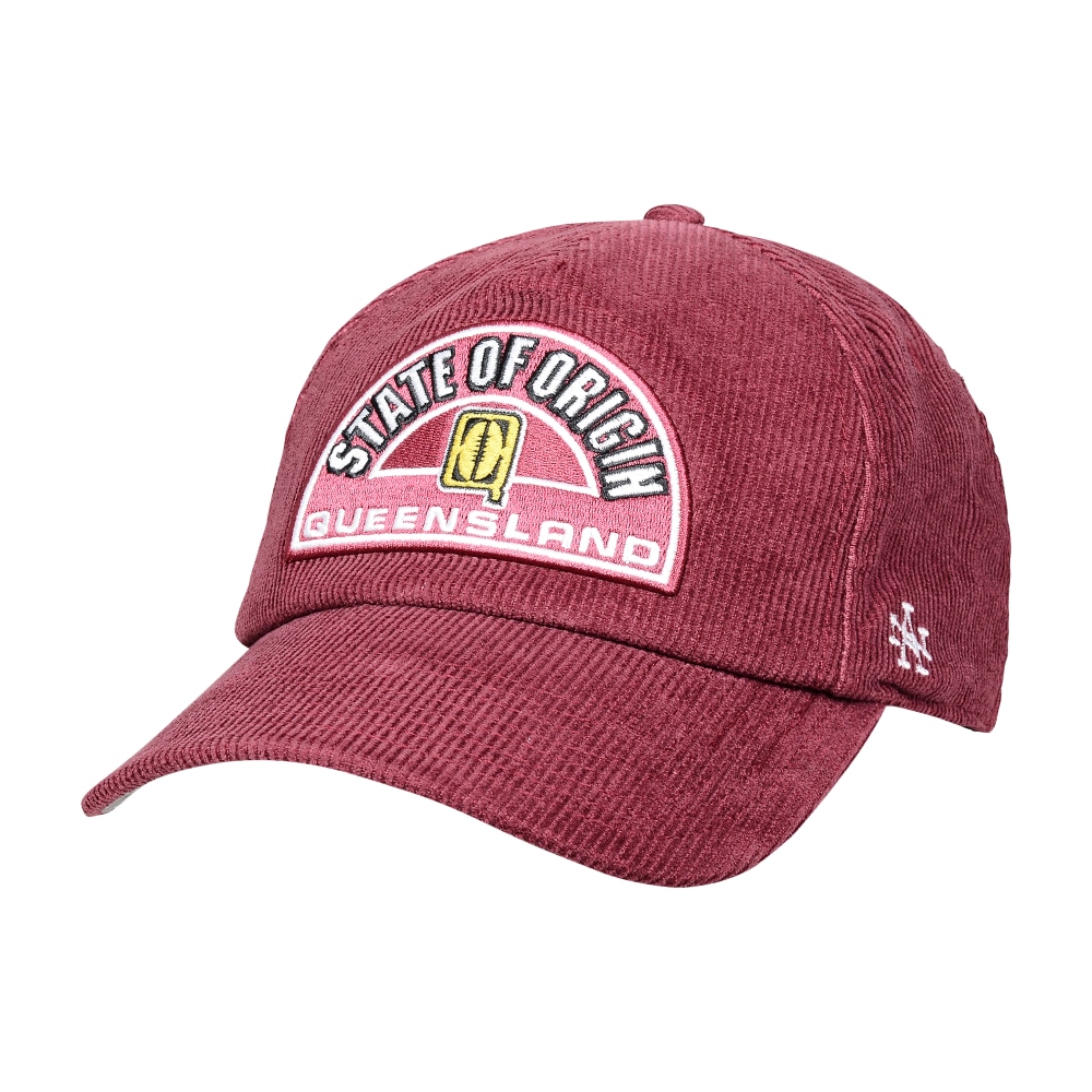 Buy NRL 2025 Retro Corduroy Cap - Queensland Maroons - Hat - Adult ...