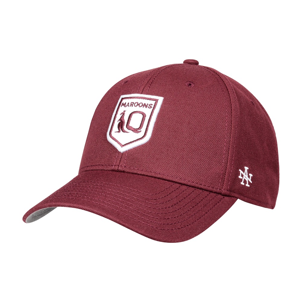 Buy NRL 2025 Stadium Cap - Queensland Maroons - Hat - Adult - Unisex ...