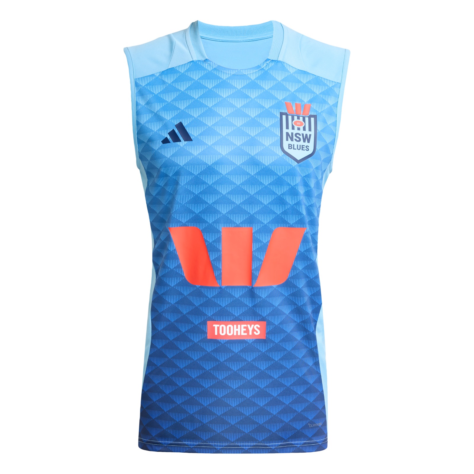 Buy NRL 2025 Training Singlet - New South Wales Blues - NSW - Mens ...