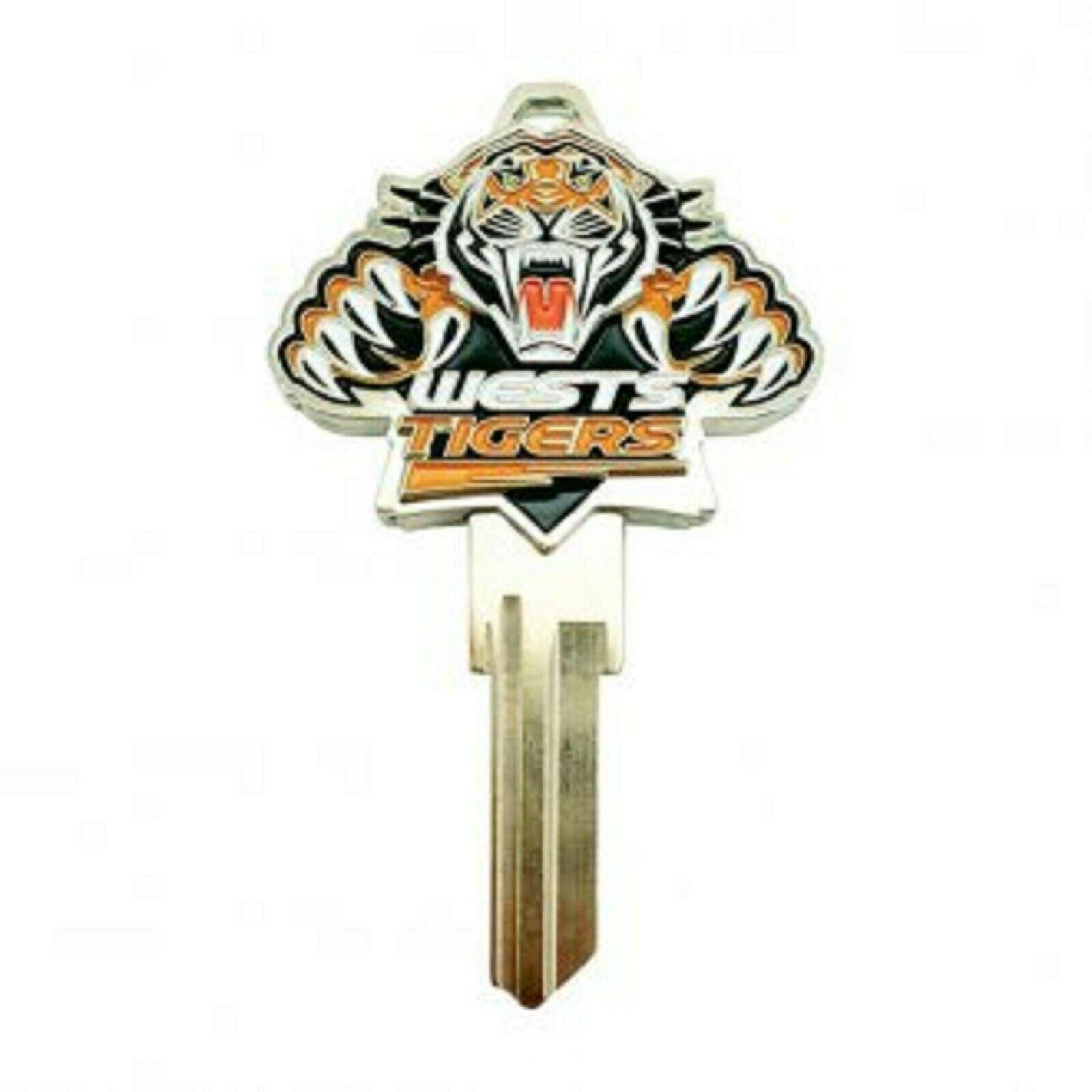 Buy NRL 3D House Key - West Tigers - LW4 Blank Metal Badge Keys - Rugby ...