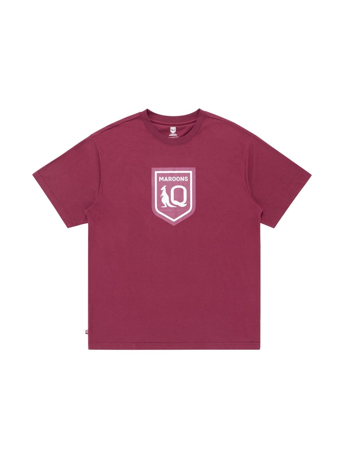 Buy NRL Crest Tee Shirt - Queensland Maroons - QLD T-Shirt - State of ...