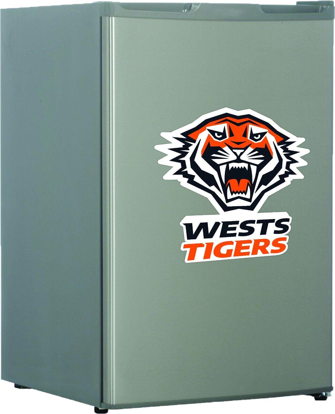 Buy NRL Fridge Decal - West Tigers - Team NEW Logo Sticker - 338x448mm ...