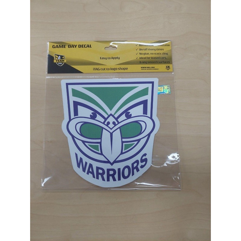Buy NRL Game Day Decal - New Zealand Warriors - Car Sticker 180mm - MyDeal