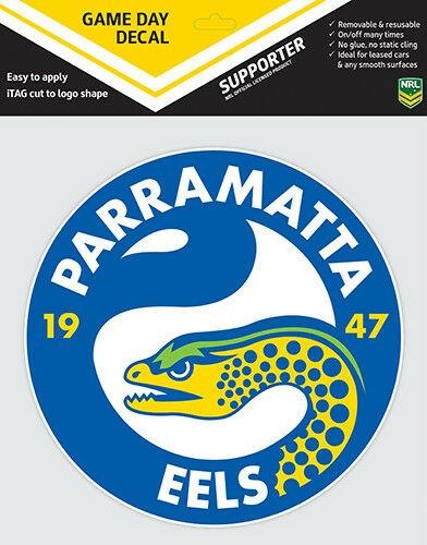 Buy NRL Game Day Decal - Parramatta Eels - Car Sticker 180mm - MyDeal ...