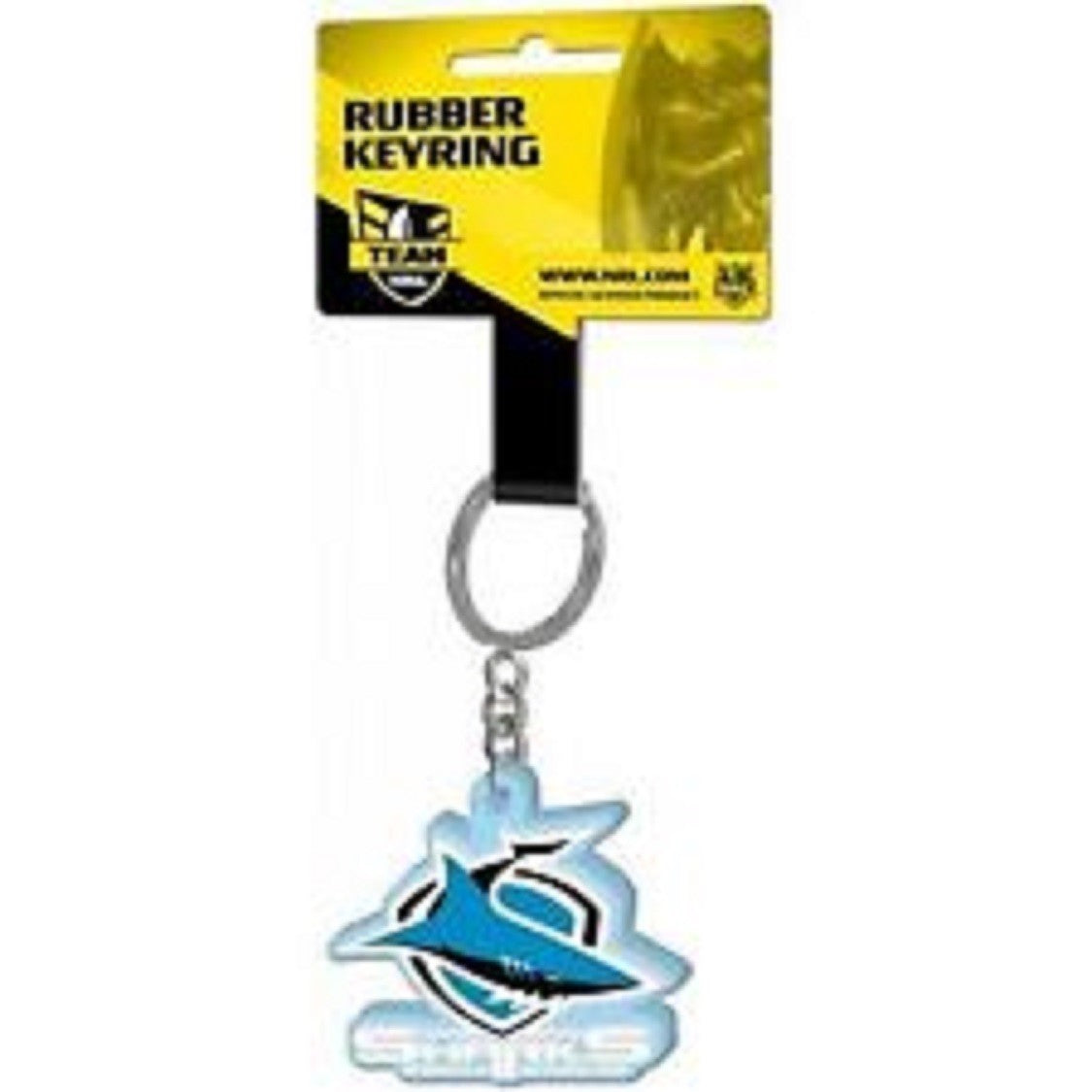 Buy NRL Key Ring - Cronulla Sharks - Rubber Keyring - Rugby League ...