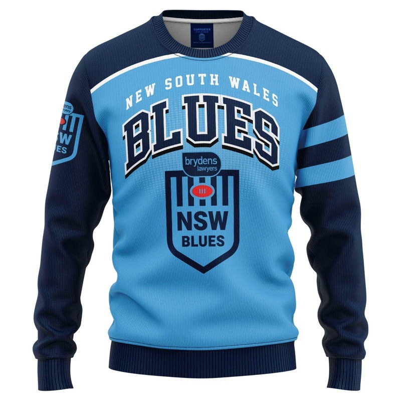 Buy NRL Kids 40/20 Pullover - New South Wales Blues - Infant Baby ...
