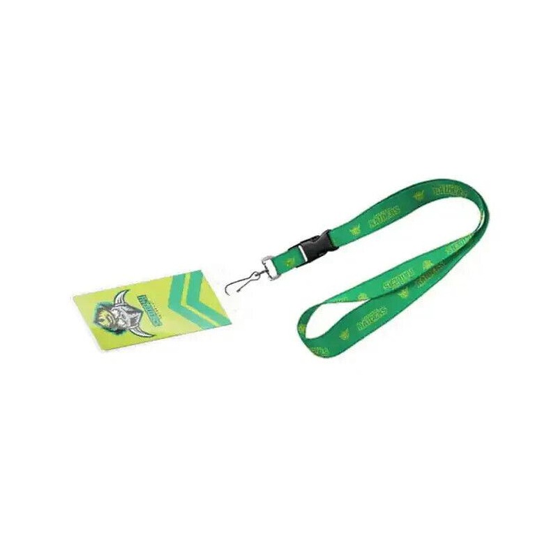 Buy NRL Lanyard & Clear Card Holder - Canberra Raiders - Key Chain ...