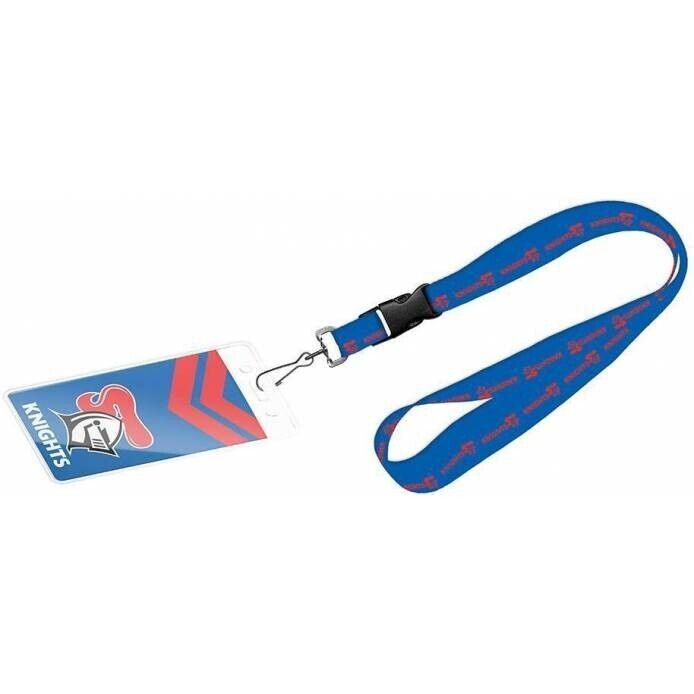 Buy NRL Lanyard & Clear Card Holder - Newcastle Knights - Key Chain ...