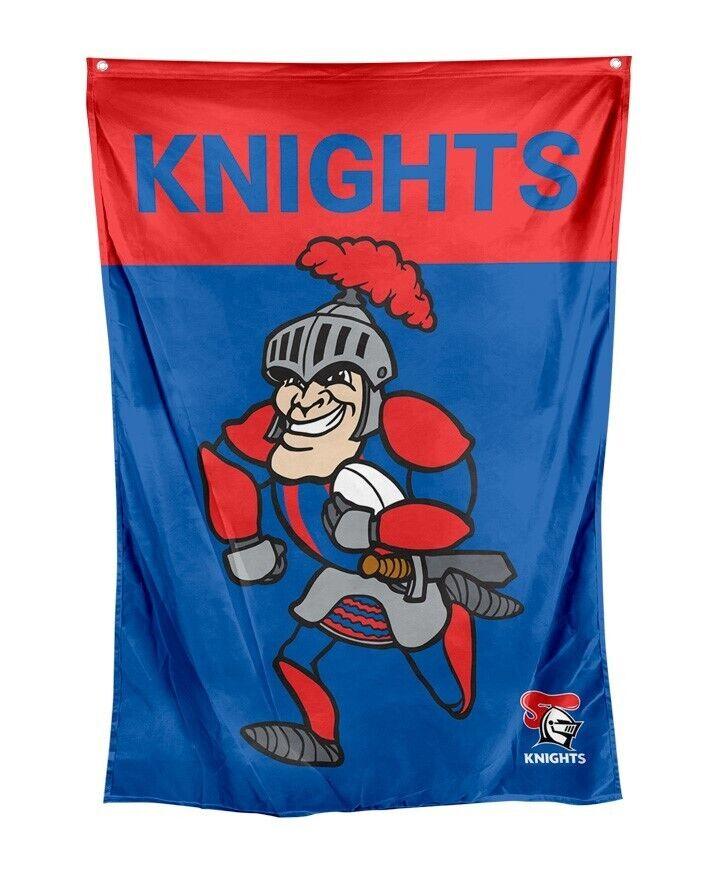 Buy NRL Mascot Wall Flag - Newcastle Knights - Cape Flag - Approx 100cm ...