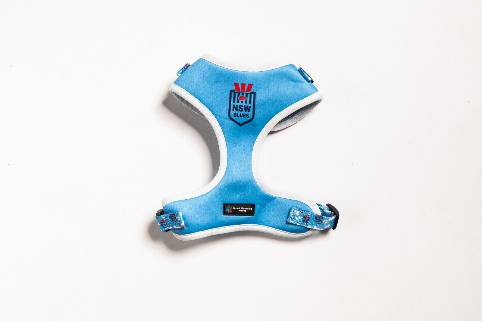 Buy NRL Pet Harness - New South Wales Blues - Size XS to XL - Dog - Cat ...