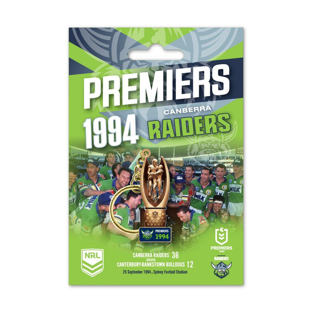 Buy NRL Premiers Trophy Keyring - Canberra Raiders - 1994 - Key Ring ...