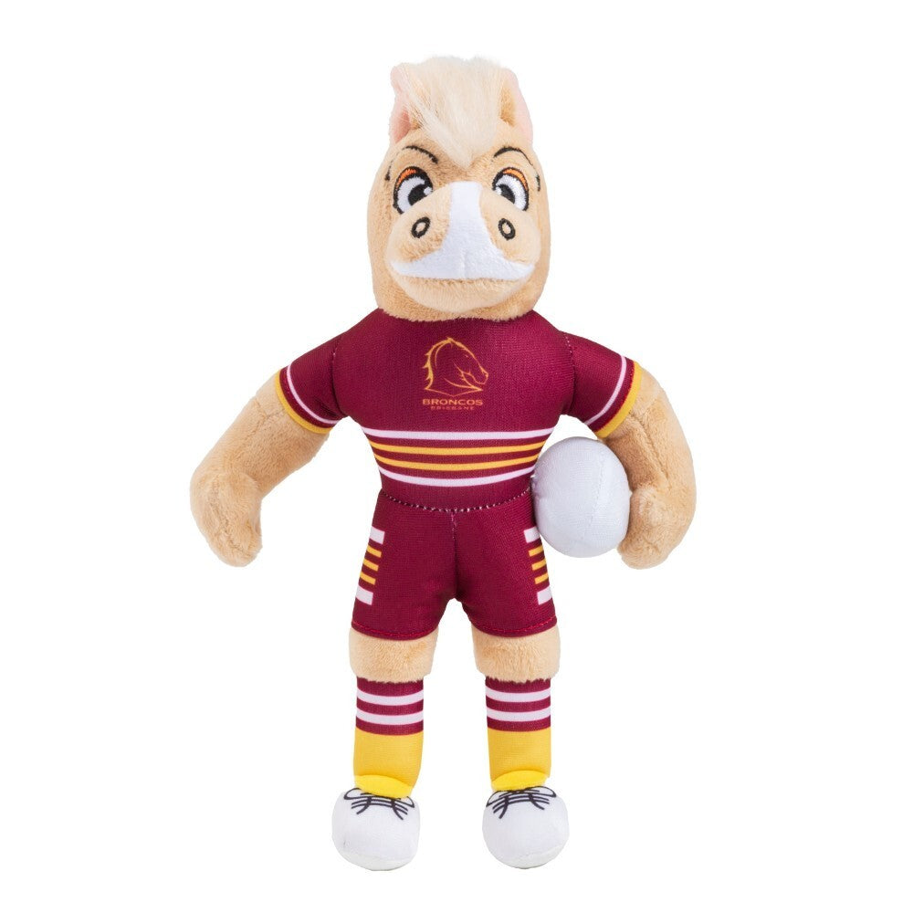 Buy NRL Soft Plush Mascot Toy - Brisbane Broncos - Team Mascot - 27cm ...
