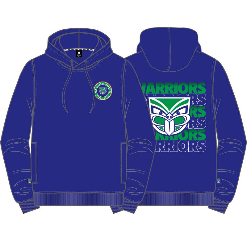 Buy NRL Supporter Hoodie - New Zealand Warriors - Adult - Mens - Hoody ...