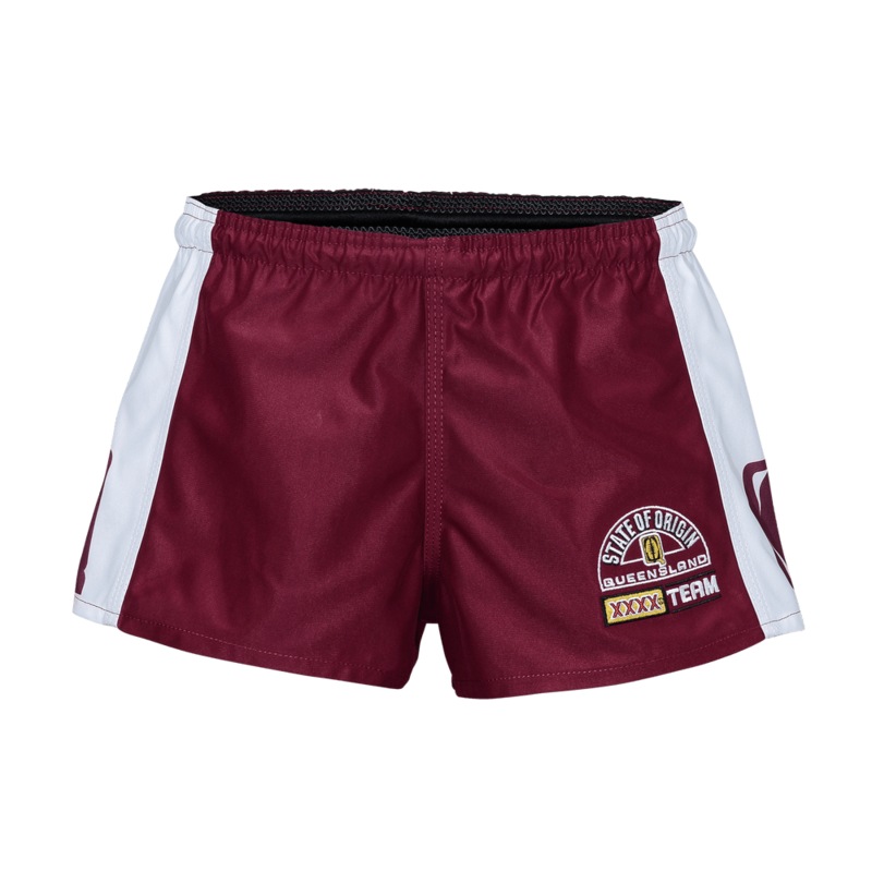 Buy QLD Maroons Hero Footy Shorts - State Of Origin - Queensland ...