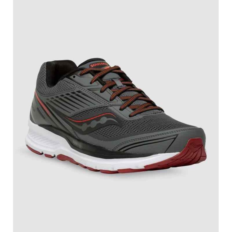 Buy SAUCONY Echelon 8 Wide - Shadow/Mulberry - Form Fit - Shoe - MENS ...
