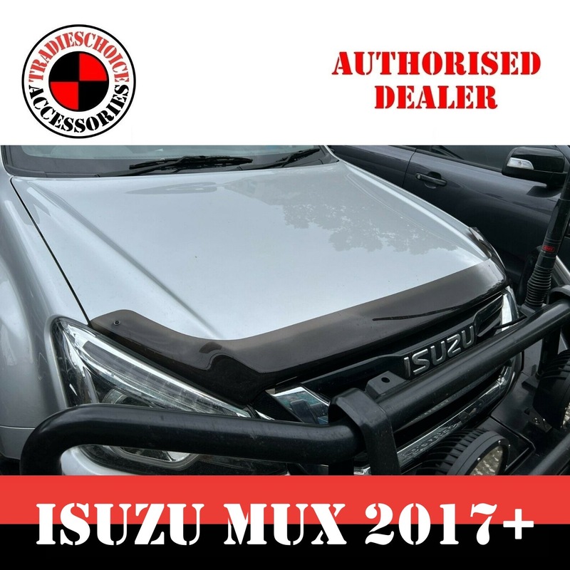 Buy Bonnet Protector for Isuzu MU-X 2017-2019 MY17 Tinted Guard MUX ...