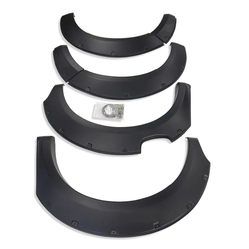 Buy Pocket Fender Flares Matte Black Guard Trim Fits To Ford Ranger The ...