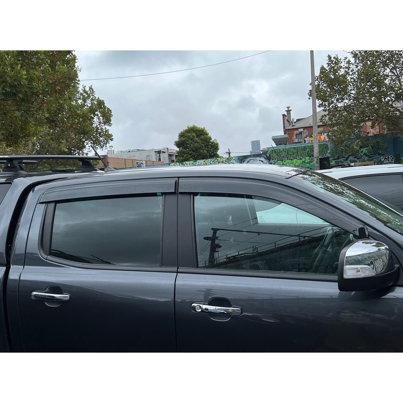 Buy Weathershields Window Visors for Ford Ranger Next Gen Dual Cab 2022 ...