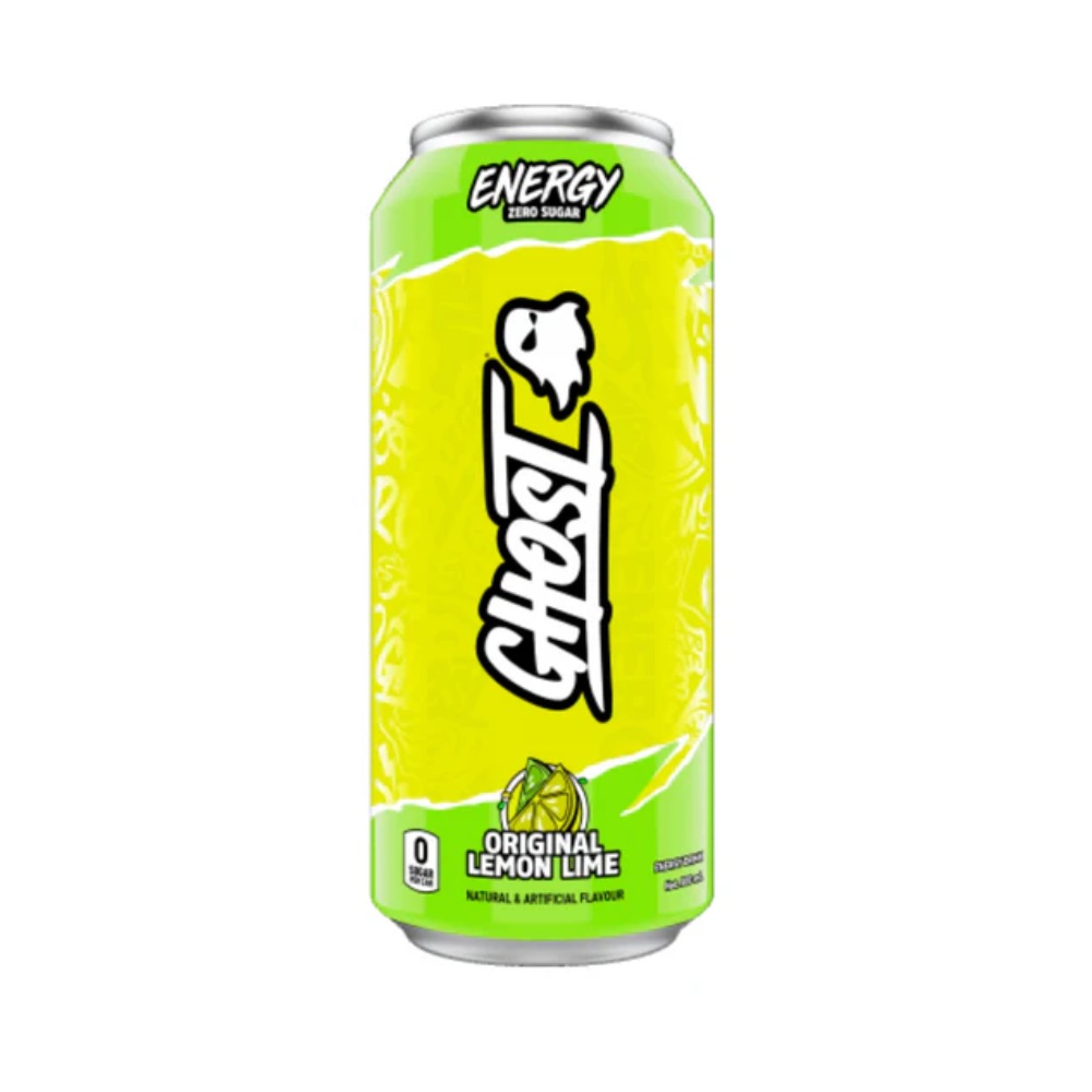 Buy 12 x Ghost Energy Lemon Lime - 500ml - MyDeal Australia