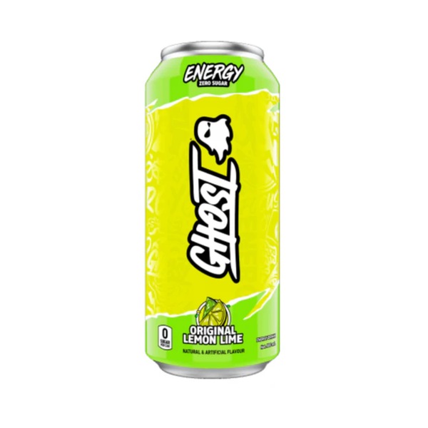 Buy 12 x Ghost Energy Lemon Lime - 500ml - MyDeal Australia