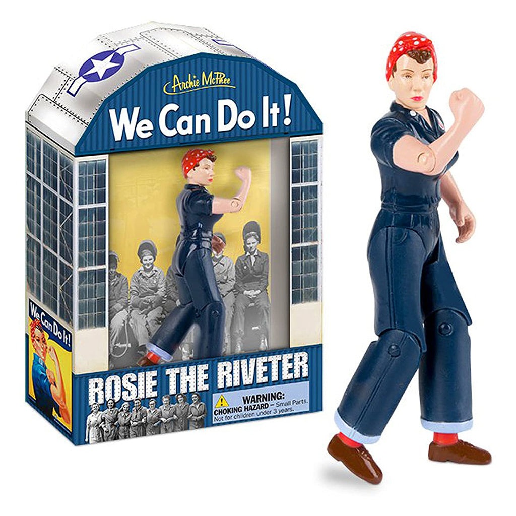Buy Archie Mcphee Rosie The Riveter Action Figure - MyDeal Australia