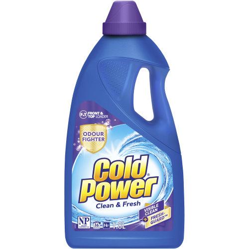 Buy Cold Power Clean & Fresh Front & Top Loader Liquid 1.8 - MyDeal ...