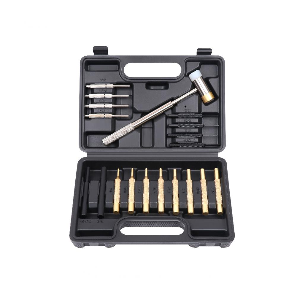 Buy 19Pc Hammer & Punch Set Brass / Roll Pin Punch Gun Builder Gunsmith ...