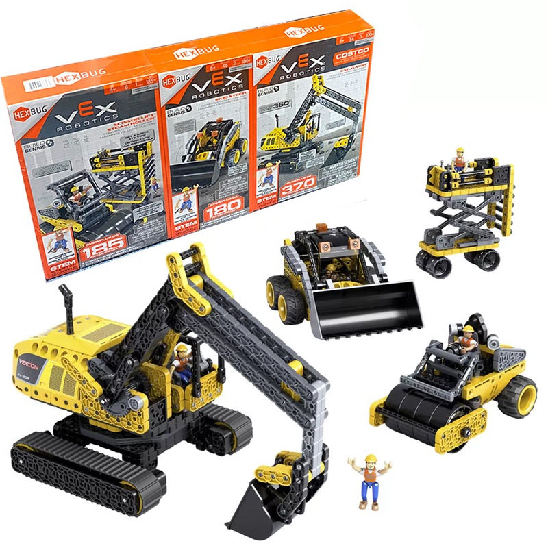 Buy Hexbug VEX 4 Builds Robotics 3Pack Bundle Toys Construction Zone ...