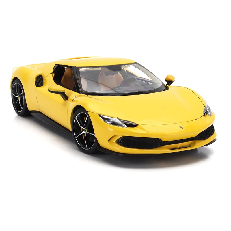 Buy Maisto 1:18 Scale Car Model Ferrari 296 GTB Yellow Metallic Diecast ...