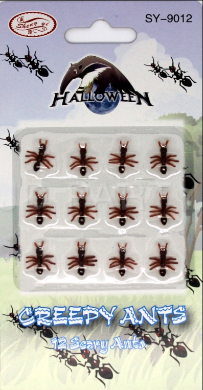 Buy MINI FAKE ANTS Trick Halloween Scary Creepy Joke Prank Small Gag ...