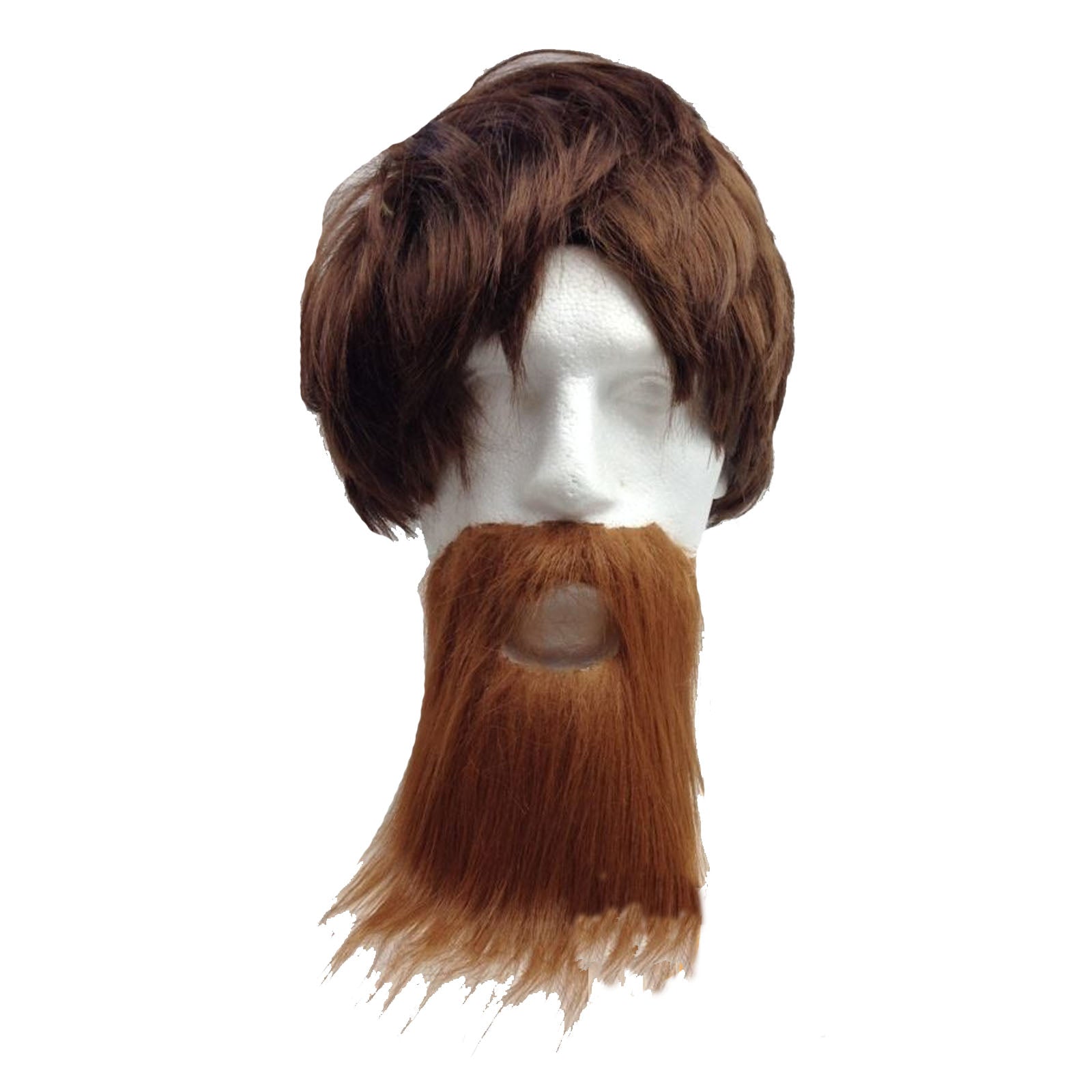 Buy PARTY BEARD Moustache Costume Fancy Dress Mustache Halloween Fake ...