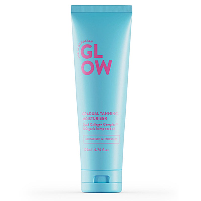 Buy Australian Glow Gradual Tanning Lotion With Hemp 200ml - MyDeal ...
