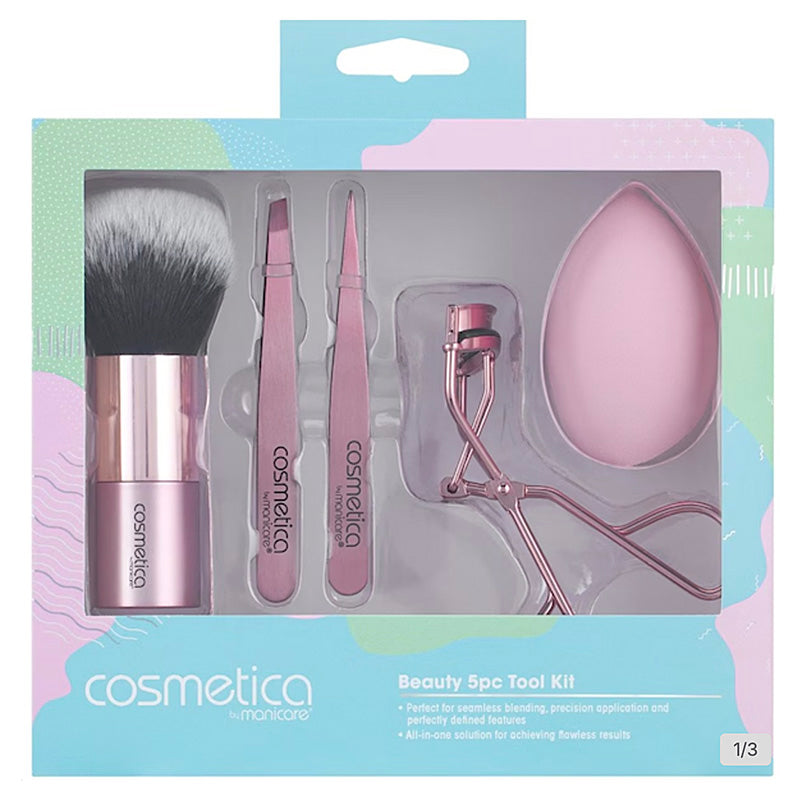 Buy Cosmetica by Manicare 5 Piece Beauty Tool Kit - MyDeal Australia