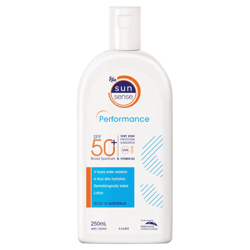Buy Ego SunSense Performance Sunscreen SPF 50+ 250ml - MyDeal
