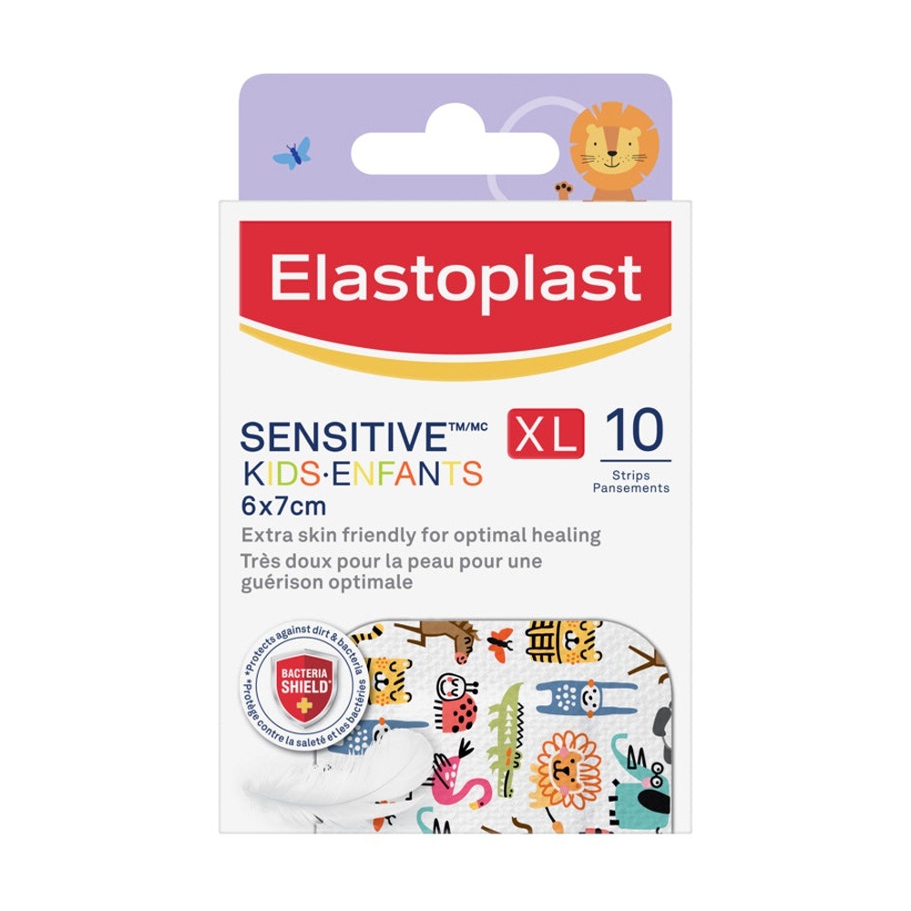 Buy Elastoplast Sensitive Kids XL Plasters - MyDeal Australia