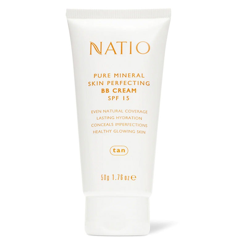 Buy Natio Pure Mineral Skin Perfecting BB Cream SPF 15 - Tan - MyDeal