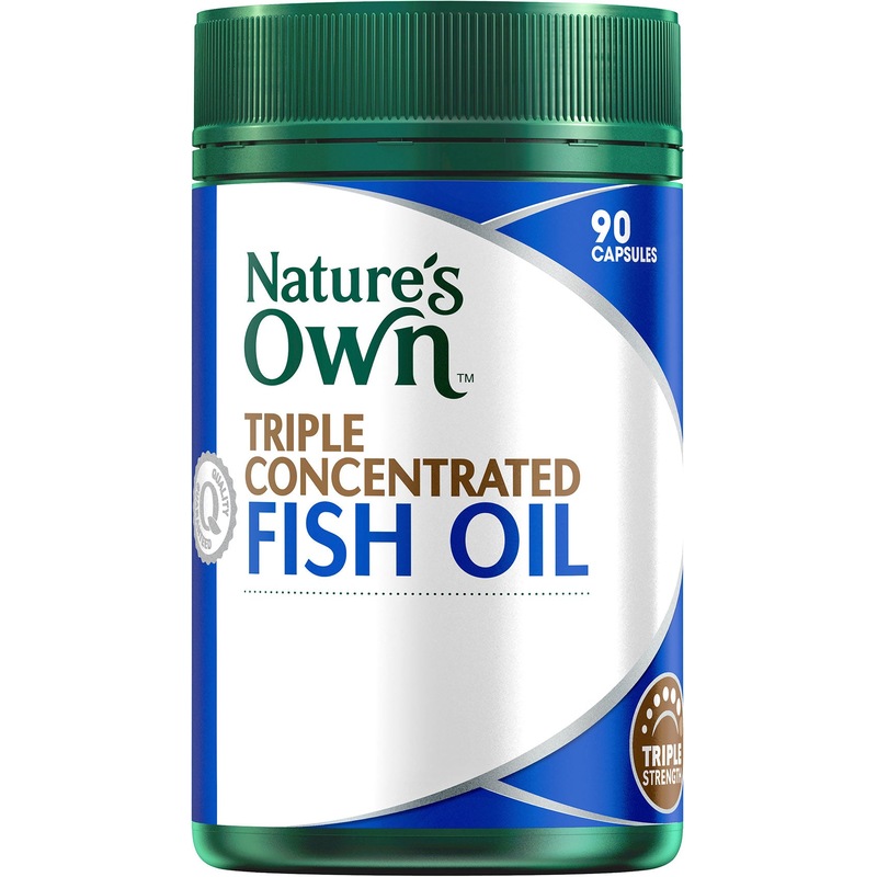 Buy Natures Own Triple Concentrated Fish Oil 90 Caps - MyDeal