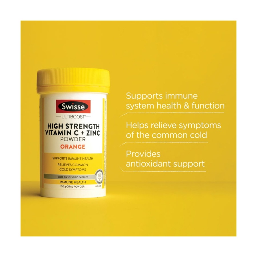 Buy Swisse Ultiboost High Strength Vitamin C & Zinc Immune Health ...
