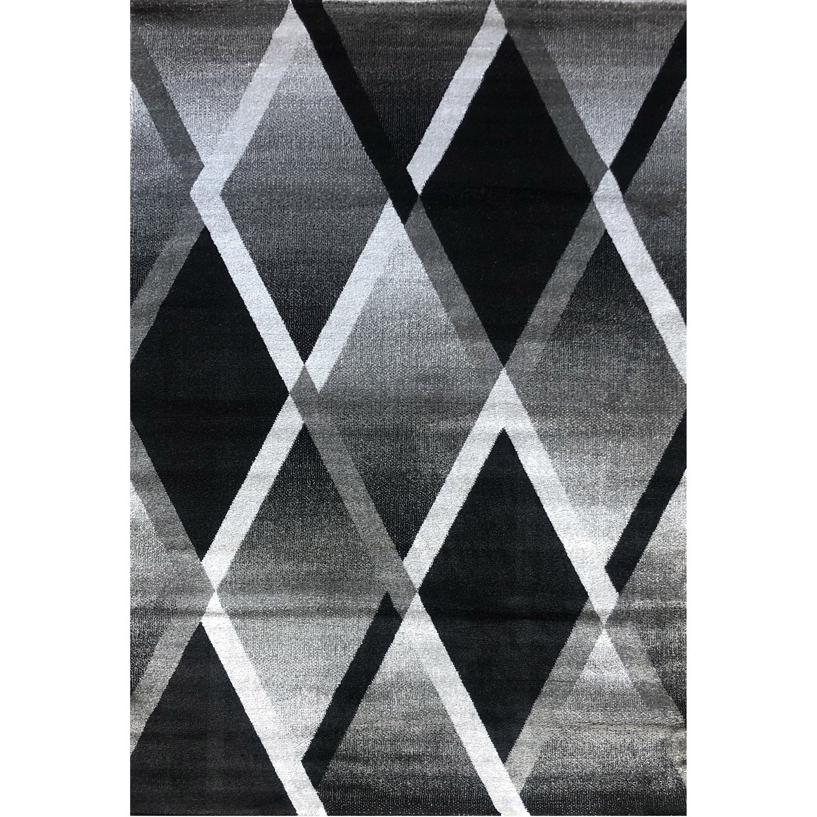 Buy Feary G9144 Black Dark Grey Modern Rug - MyDeal Australia