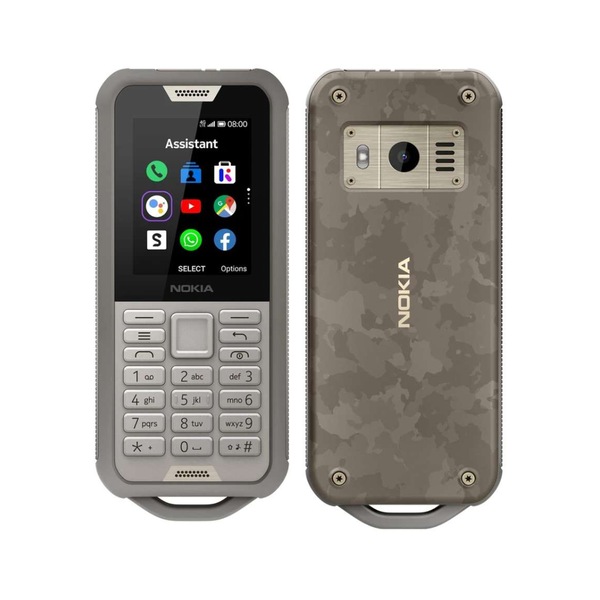 Buy Nokia 800 Tough 4G/LTE, IP68 Rated, Rugged Phone - Sand - MyDeal ...