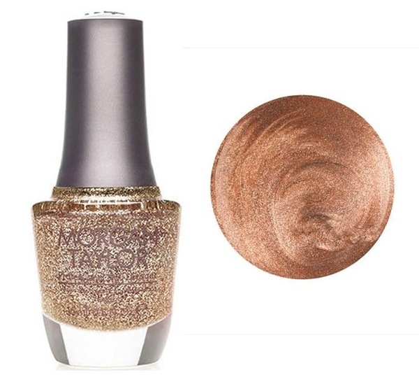 Buy Morgan Taylor Bronzed - Rose Gold Glitter - MyDeal Australia