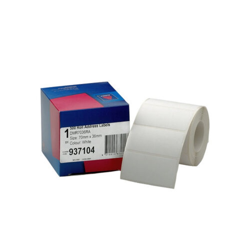 Buy Avery Dispenser Address Roll Handwritable 70x36mm - 500 Labels per ...