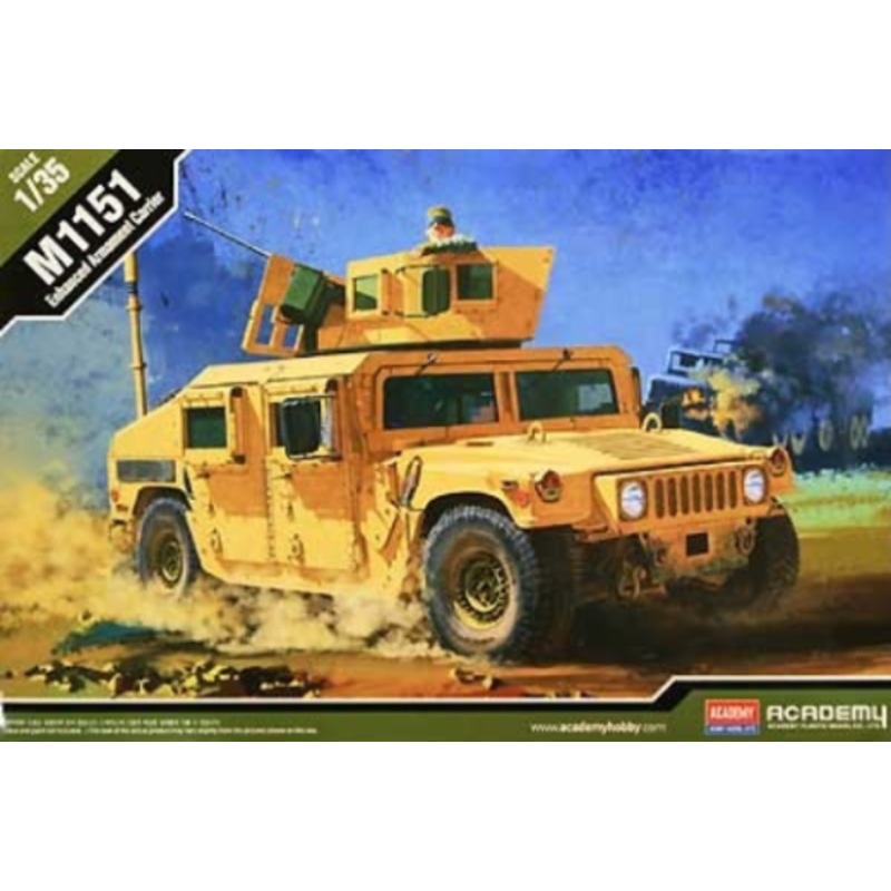 Buy Academy 1/35 M1151 Enhanced Armament Carrier Plastic Model Kit ...